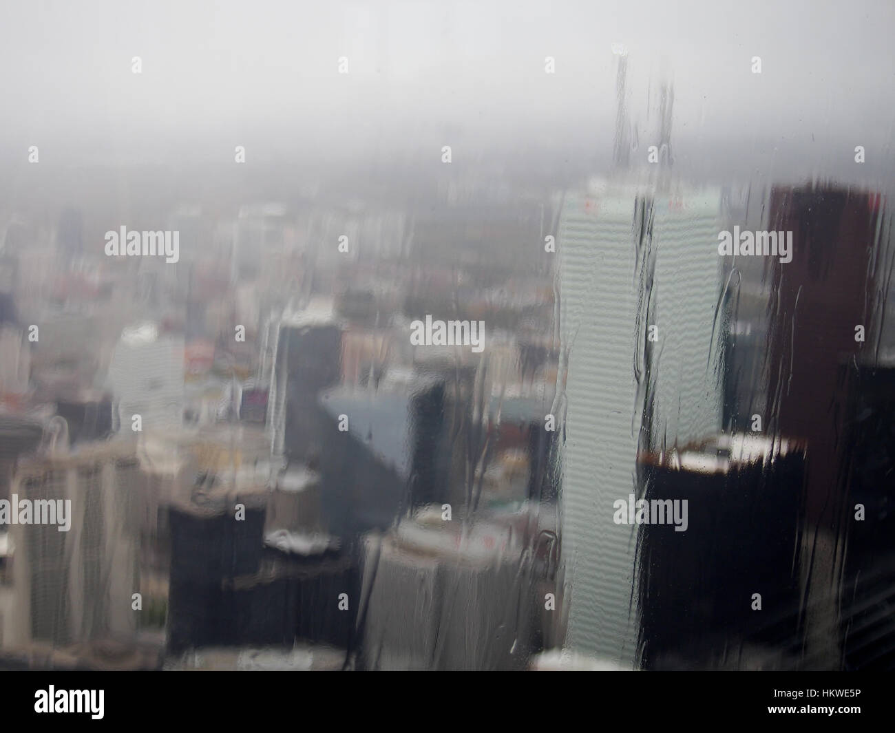A gloomy fiew of downtown Toronto Canada on a rainy day Stock Photo - Alamy