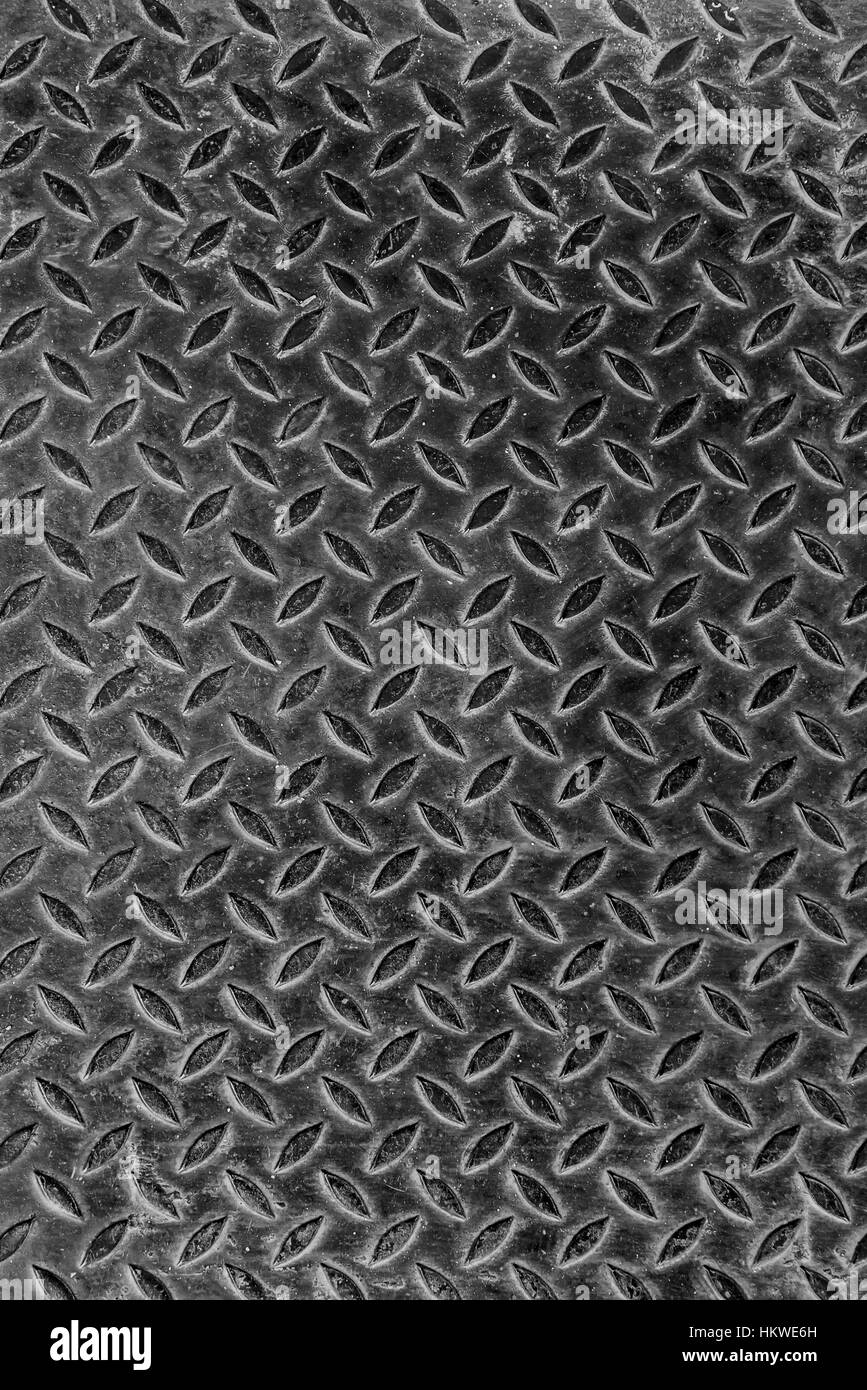 diamond iron plate texture as a background Stock Photo - Alamy