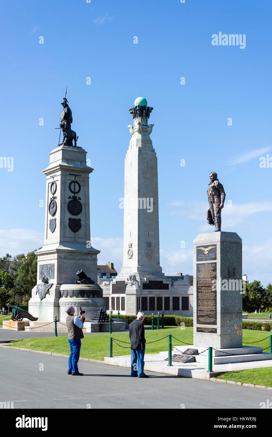 Royal Naval War Memorial Plymouth Hoe High Resolution Stock Photography ...