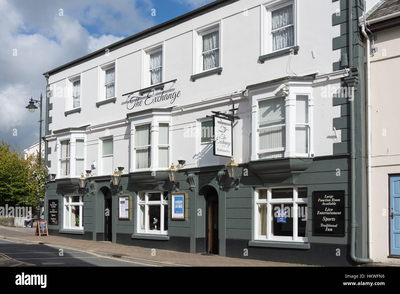 The Exchange Pub, Fore Street, Ivybridge, Devon, England, United ...