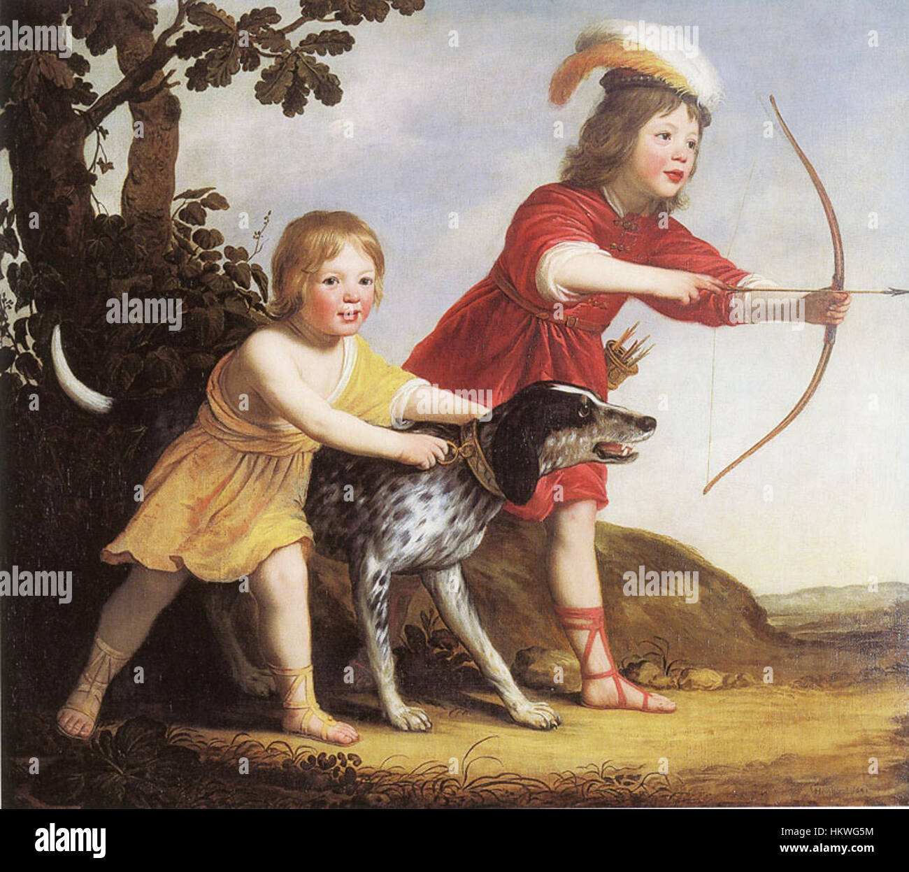 This painting by Gerard van Honthorst from 1641 portrays Hieronymus and ...