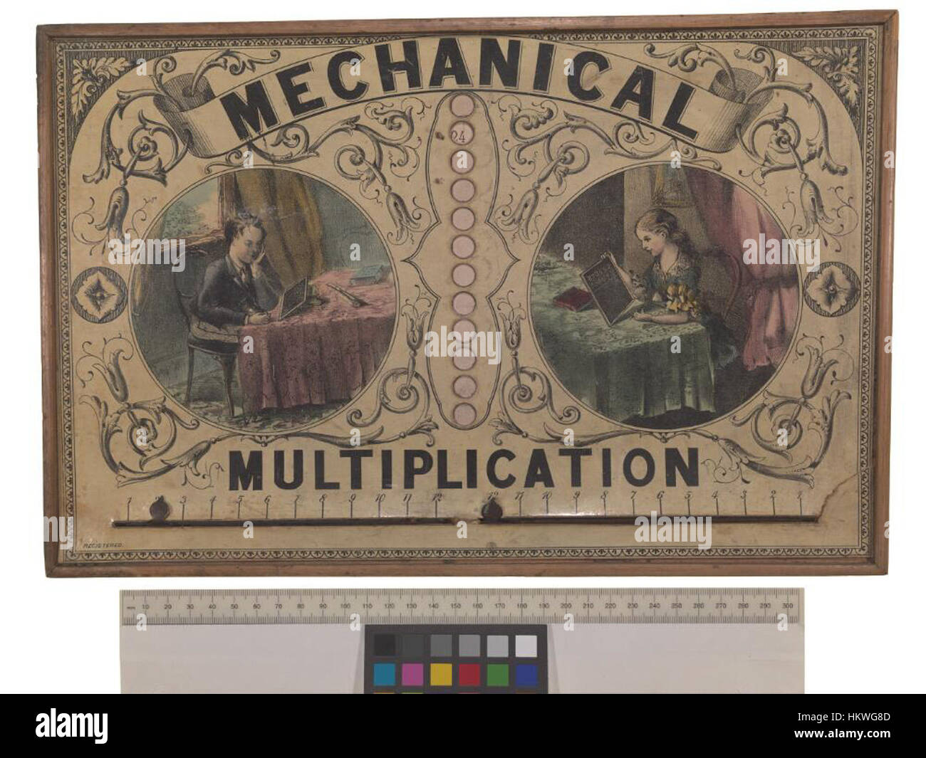 This mechanical multiplication illustration housed at the Bodleian ...