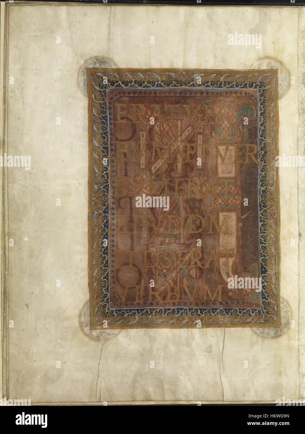 This decorated text page from the Walters Collection (W7514V) is an ...