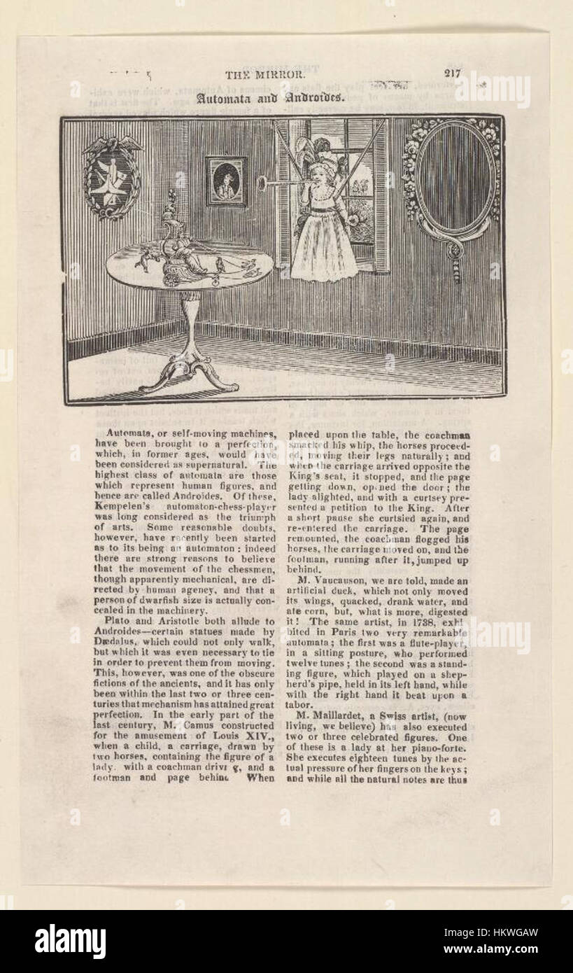 This image showcases a historical mirror from the Bodleian Libraries ...