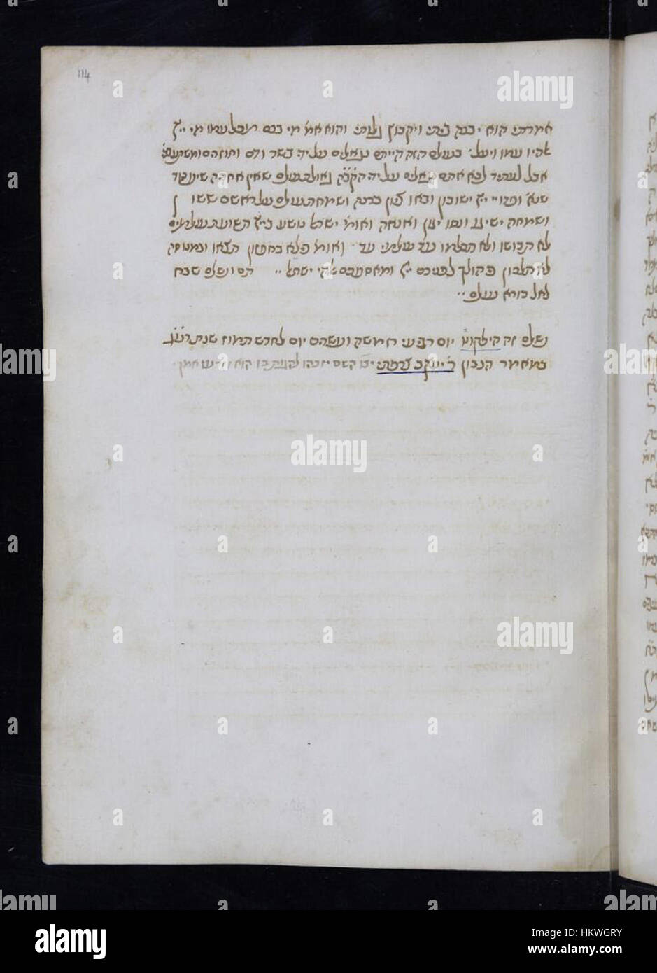 The Bodleian Libraries' Miscellany 114r includes a page of historical ...