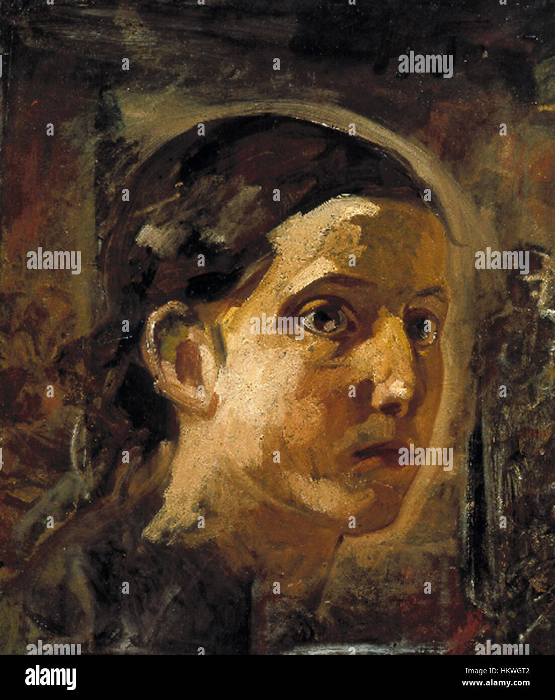 This study, titled 'Ge 001,' showcases the head of John the Evangelist ...