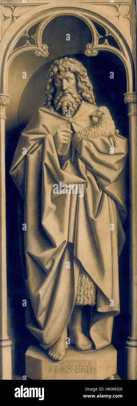 The *Ghent Altarpiece* features an iconic representation of John the ...