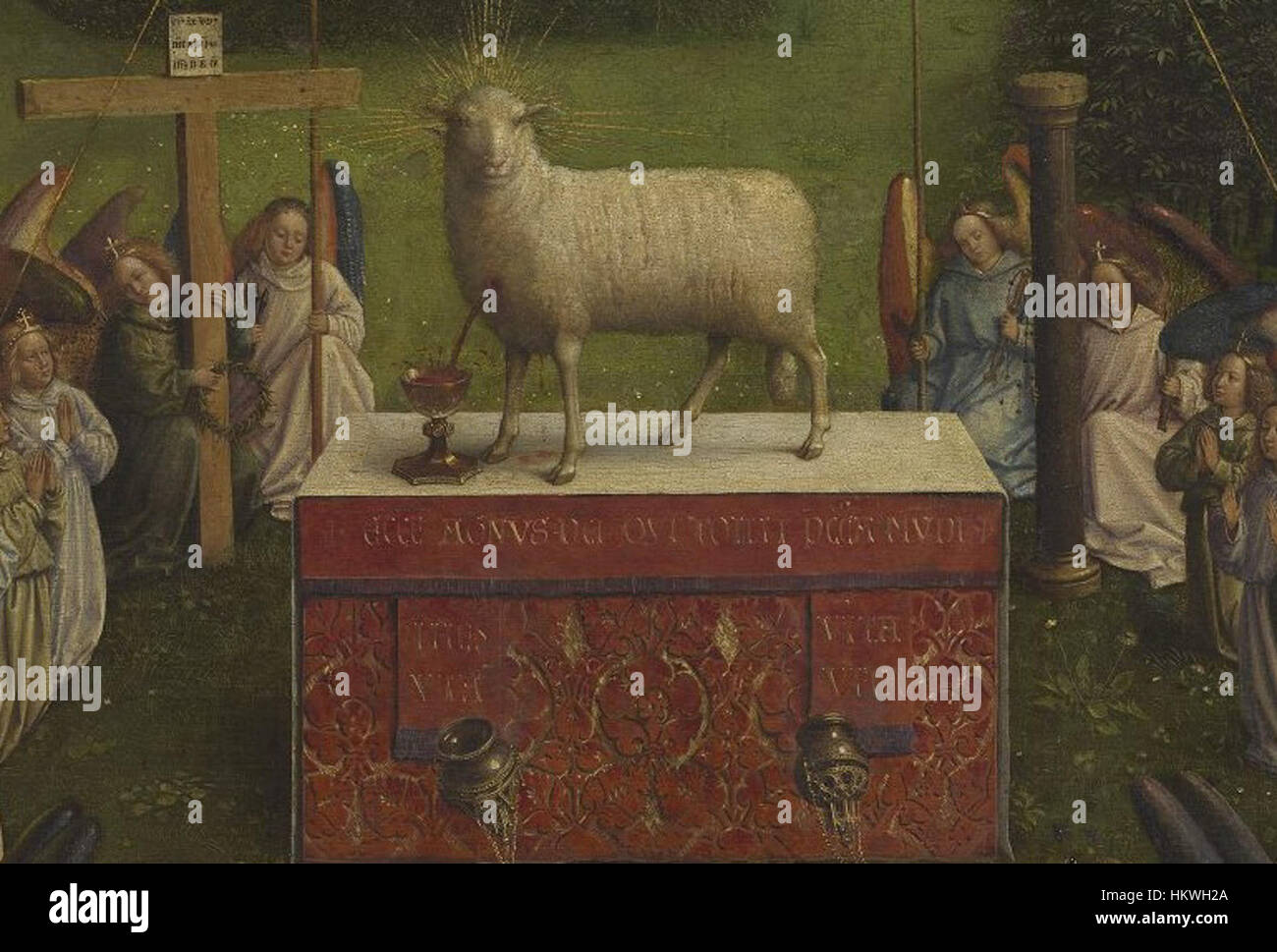The Ghent Altarpiece, a masterpiece of Northern Renaissance art ...