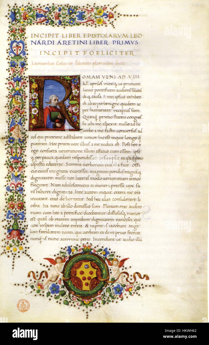 This manuscript page by Gherardo di Giovanni del Fora is part of the ...
