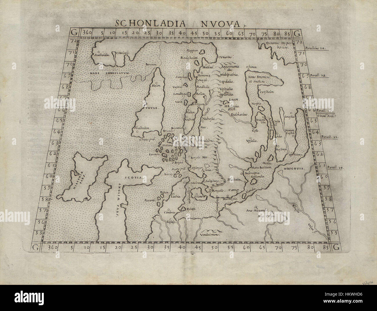 Gastaldi map hi-res stock photography and images - Alamy