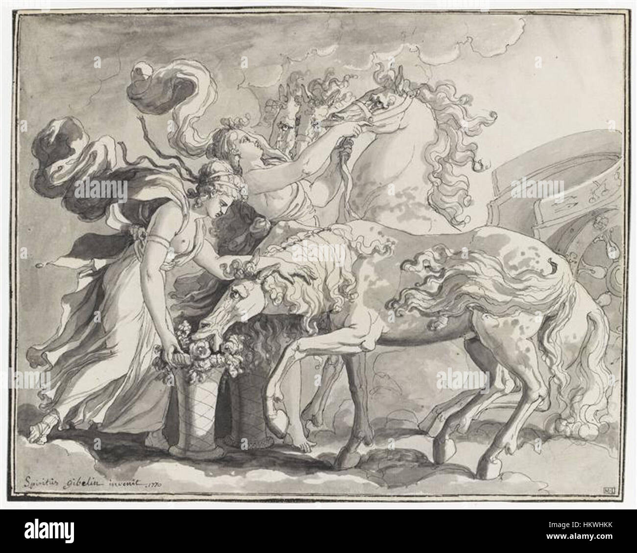 'Gigelin - Chevaux d'Appolon' depicts powerful and majestic horses ...