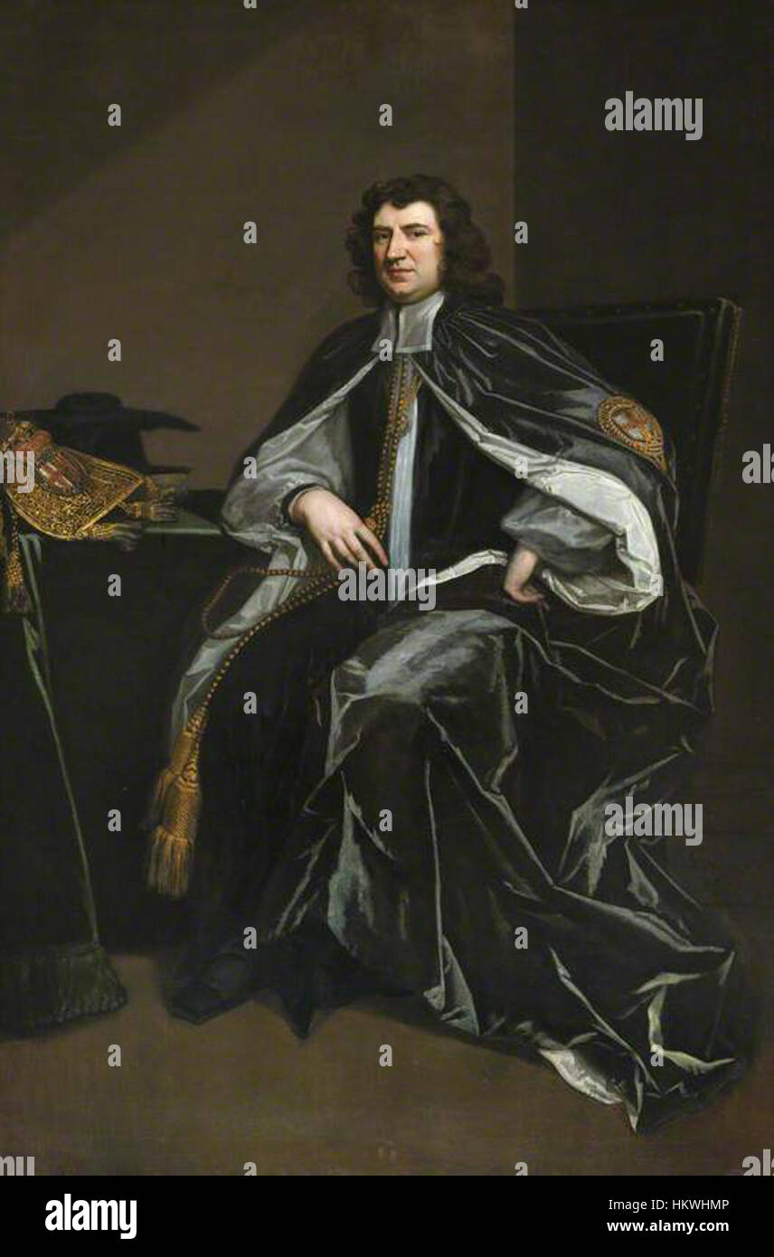 Gilbert Burnet portrait Stock Photo - Alamy