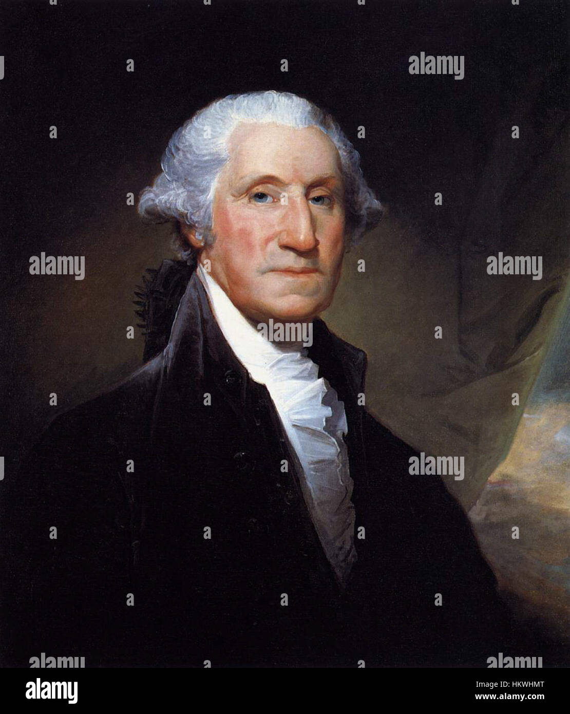 Gilbert Stuart - George Washington - WGA21945 Stock Photo - Alamy