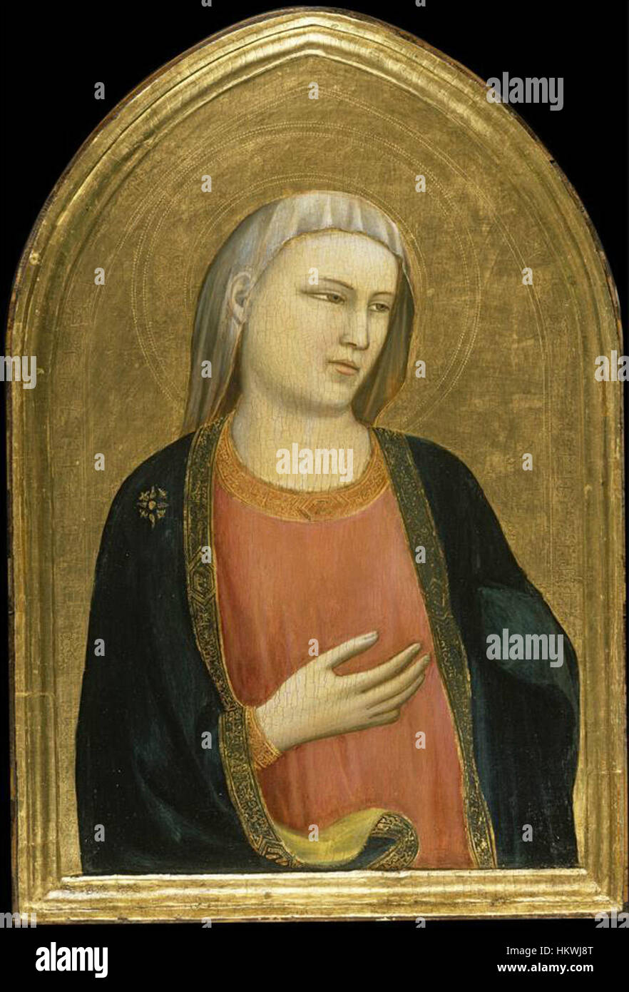 Giotto's 'Madonna' from the Peruzzi Altarpiece is a stunning example of ...