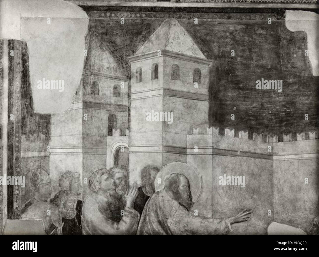 Giotto's 'Resurrezione di Drusiana' (Resurrection of Drusiana) is a ...