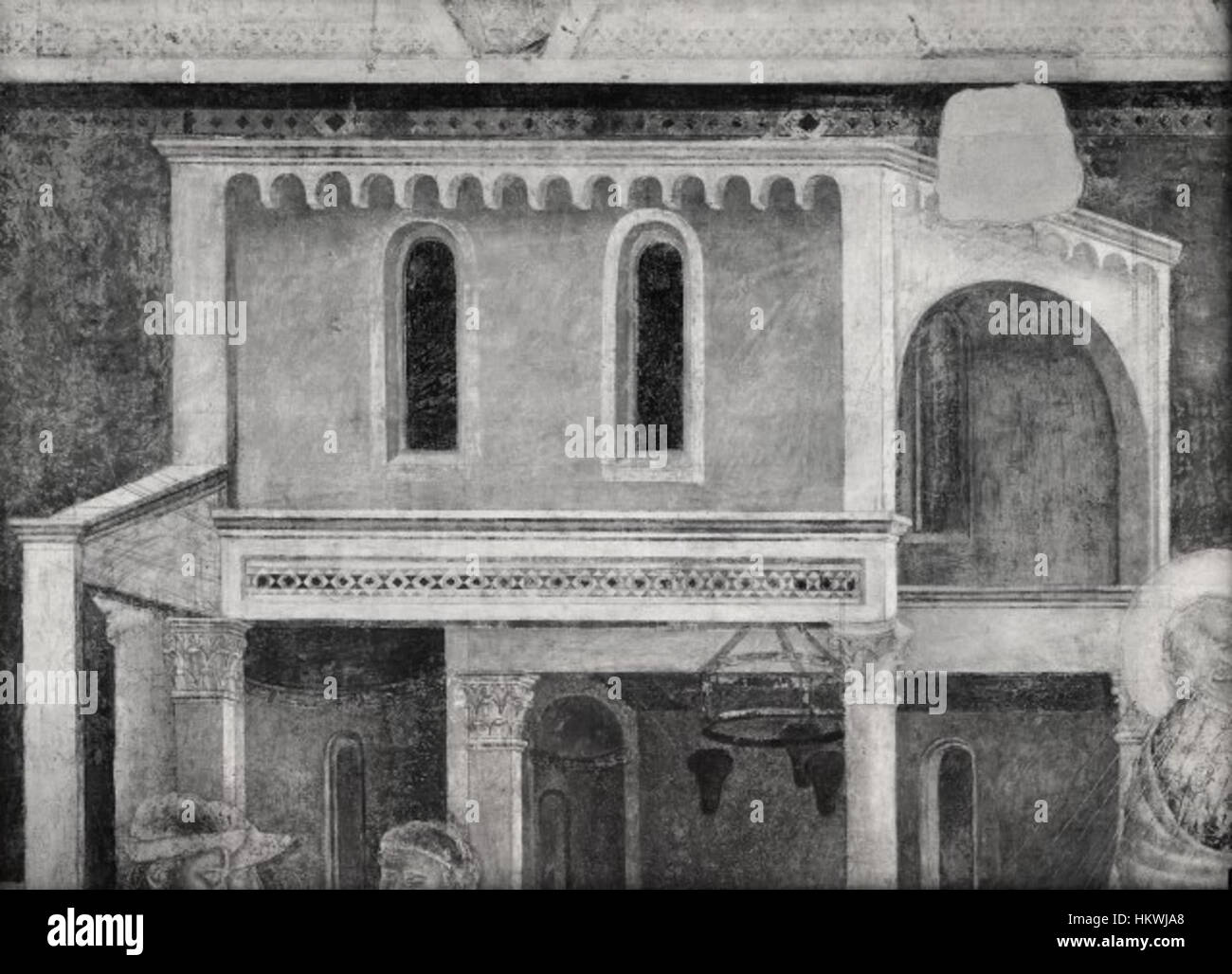 *Ascensione di San Giovanni* is a fresco by Giotto di Bondone ...