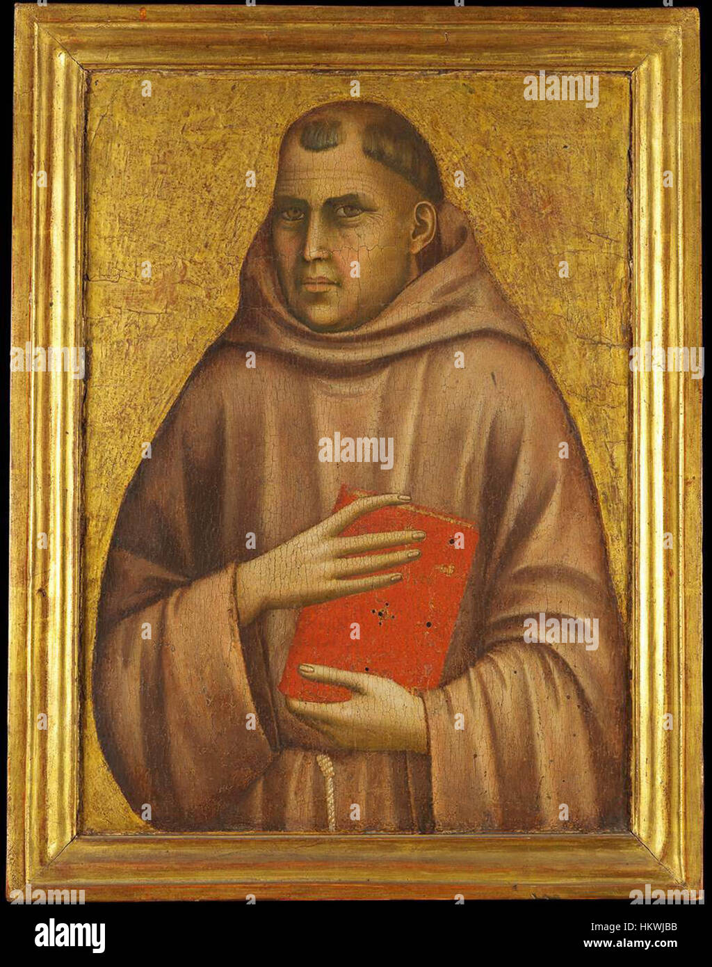 This painting of Giotto, depicting a Franciscan friar, is part of the ...
