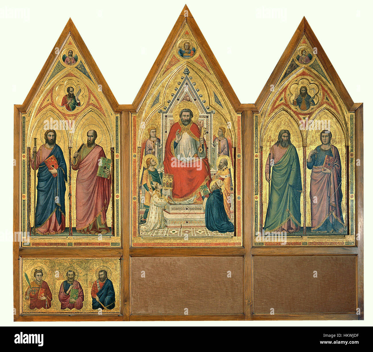 Giotto triptych vatican pinacoteca hi-res stock photography and images ...