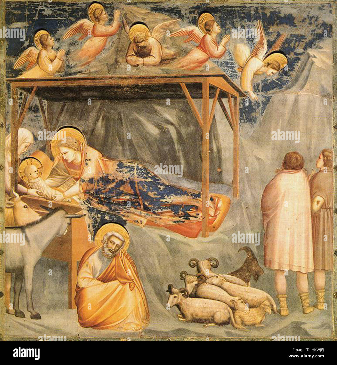 This famous fresco by Giotto, part of the Scrovegni Chapel, depicts the ...