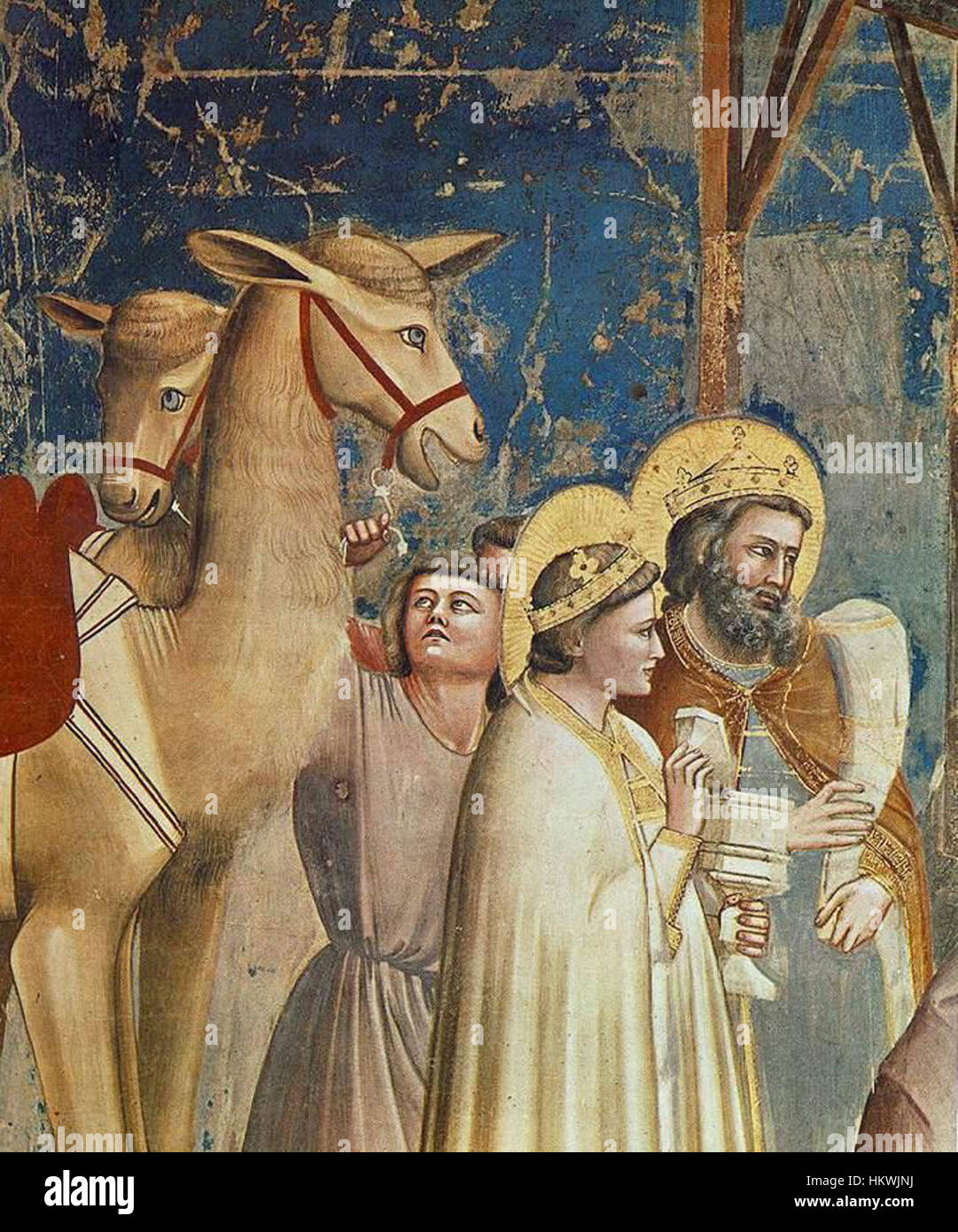 Adoration of the magi giotto hi-res stock photography and images - Alamy