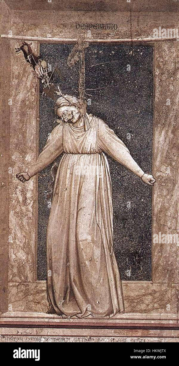 Giotto di bondone the seven vices hi-res stock photography and images ...