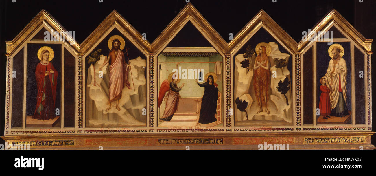 *Giotto e Bottega* - Polittico di Santa Reparata A is a famous Italian ...