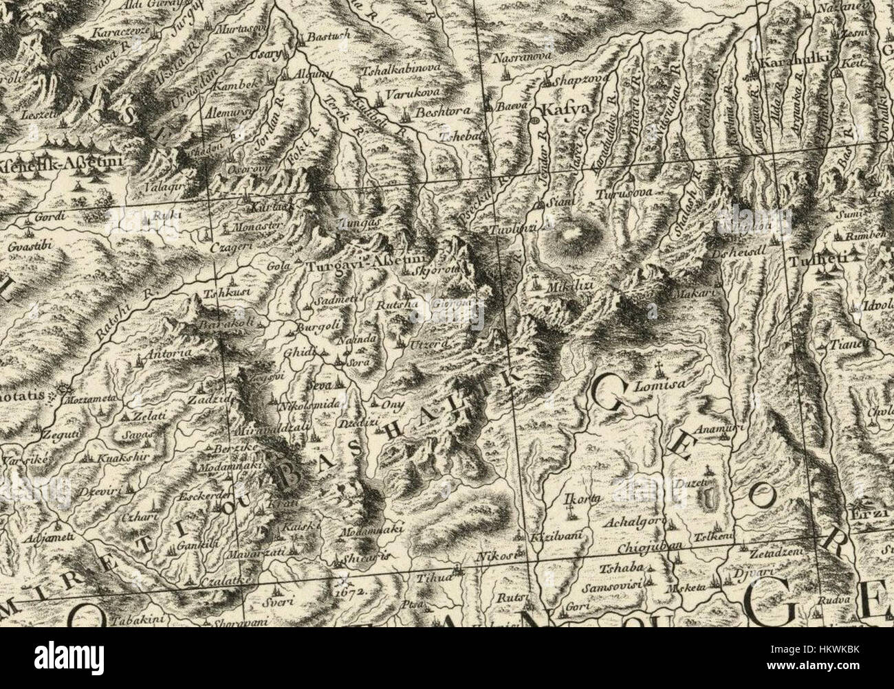 This 1774 map by Giovanni Antonio Rizzi Zannoni, titled 'Carte de la ...