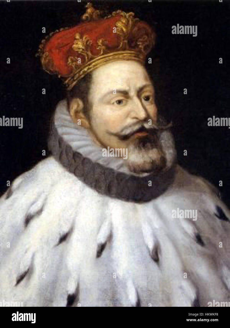 This painting by Giovanni Battista Lomellini portrays a doge of Genoa ...