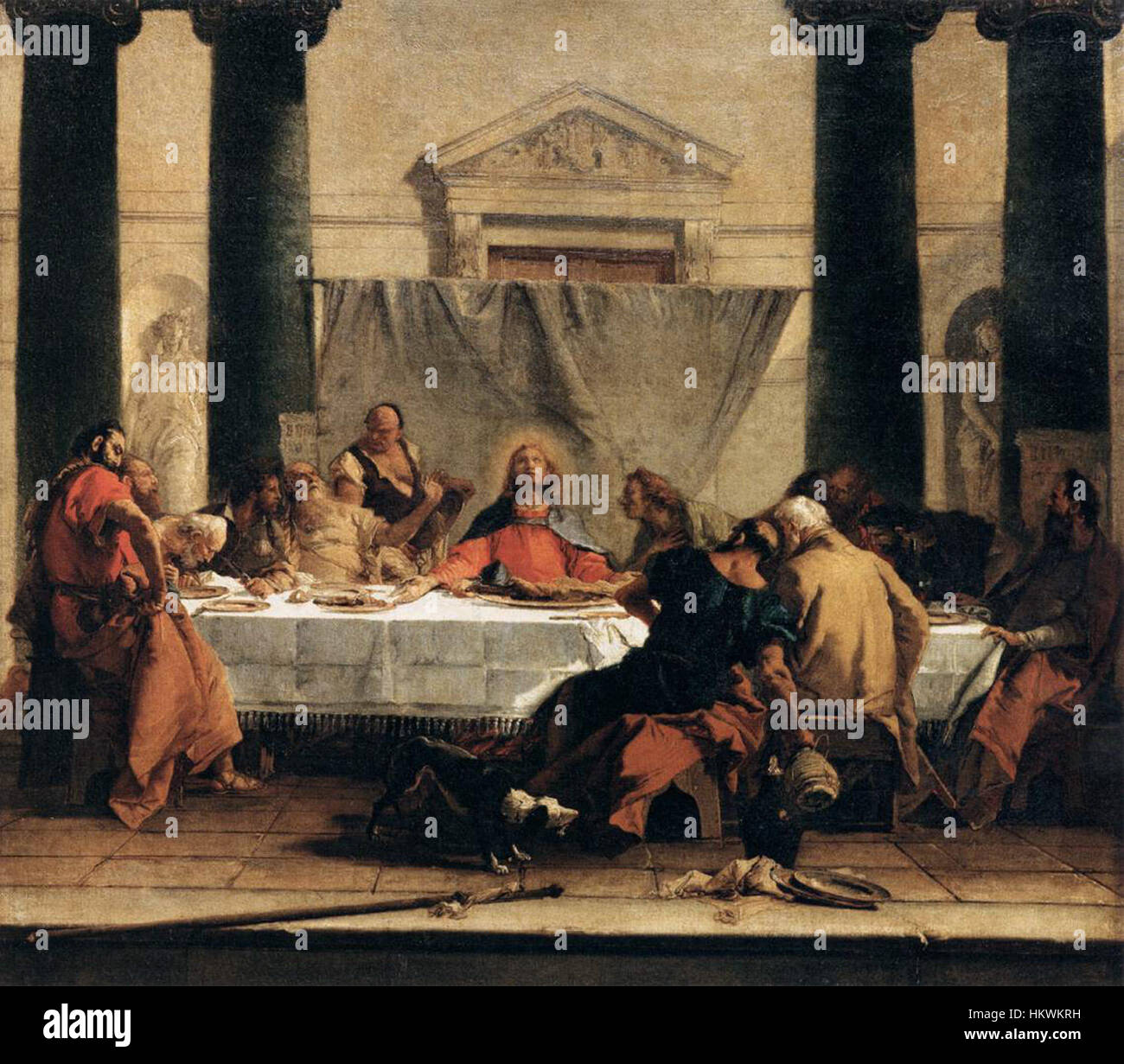 Giovanni Battista Tiepolo’s ‘The Last Supper’ is a classic 18th-century ...