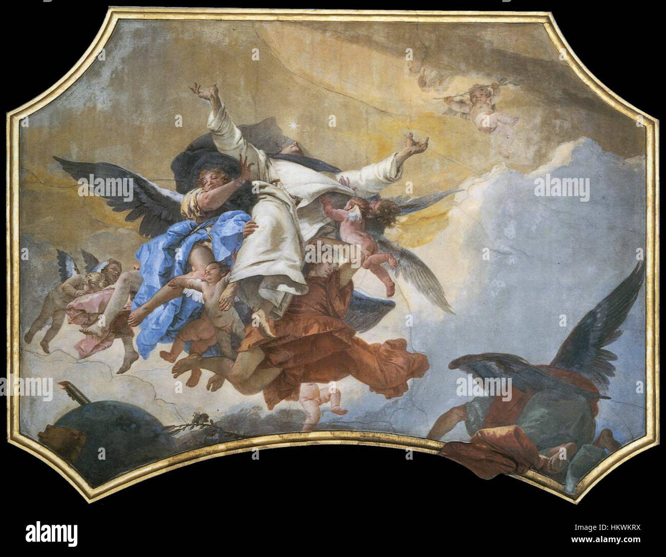 Giovanni Battista Tiepolo's 'The Glory of St Dominic' is a Baroque ...