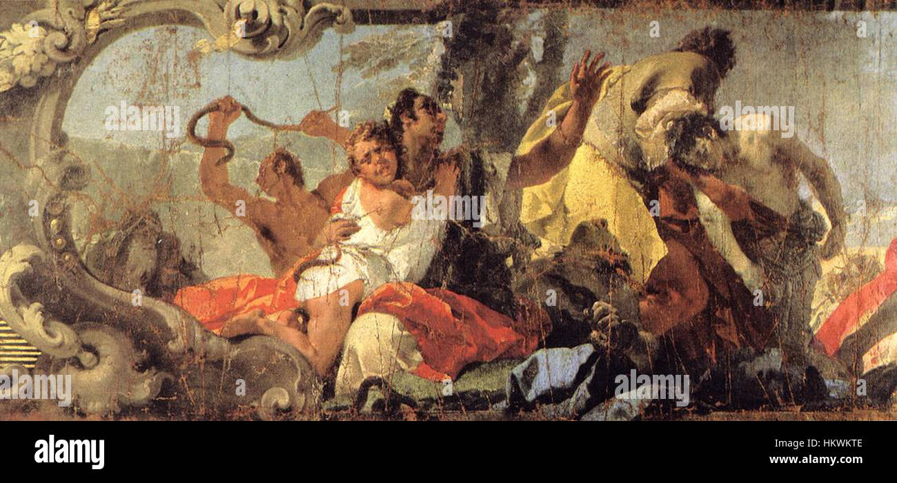 This detail from Giovanni Battista Tiepolo’s 'The Scourge of the ...