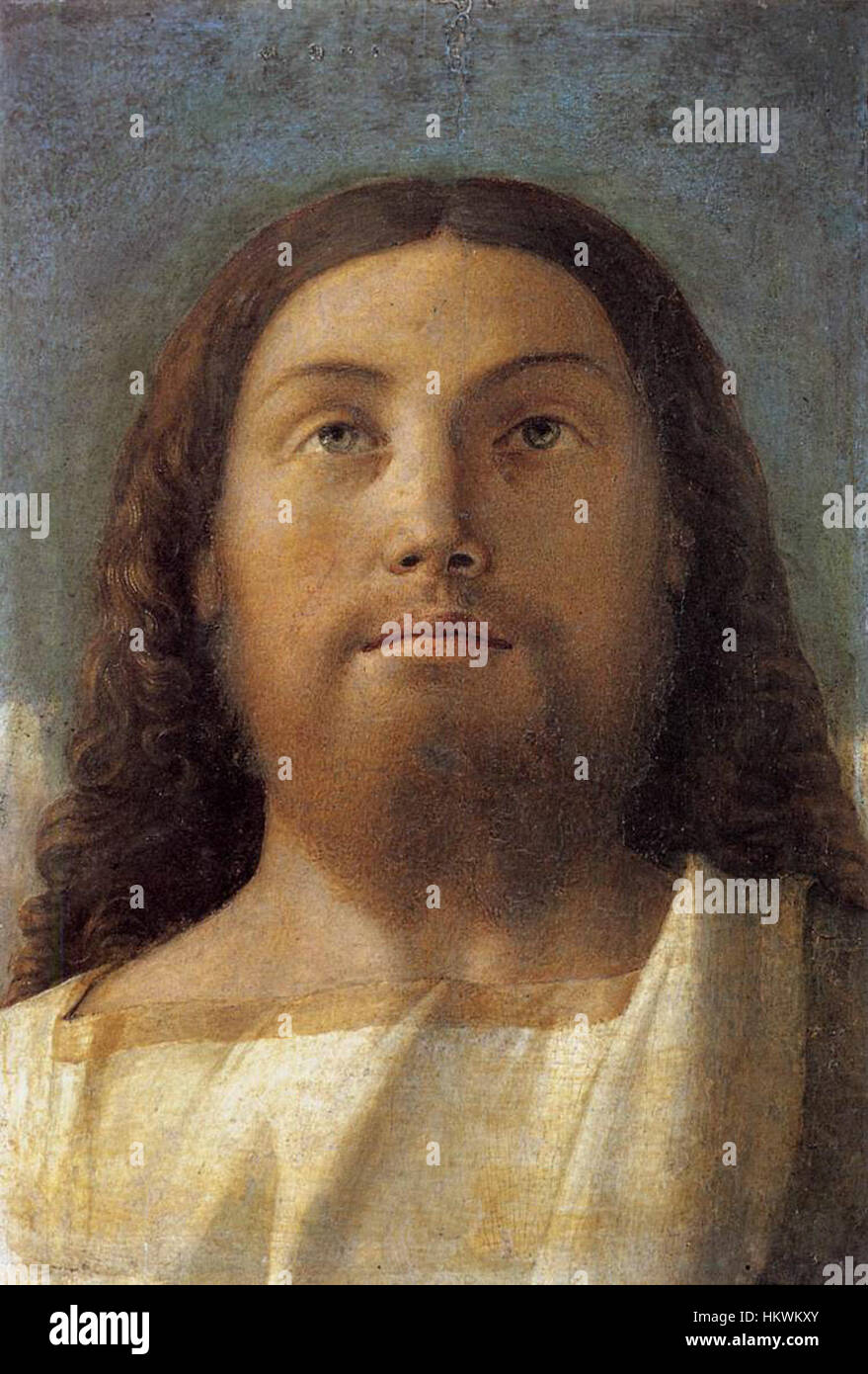 Giovanni Bellini's 'Head of the Redeemer' is a Renaissance painting ...