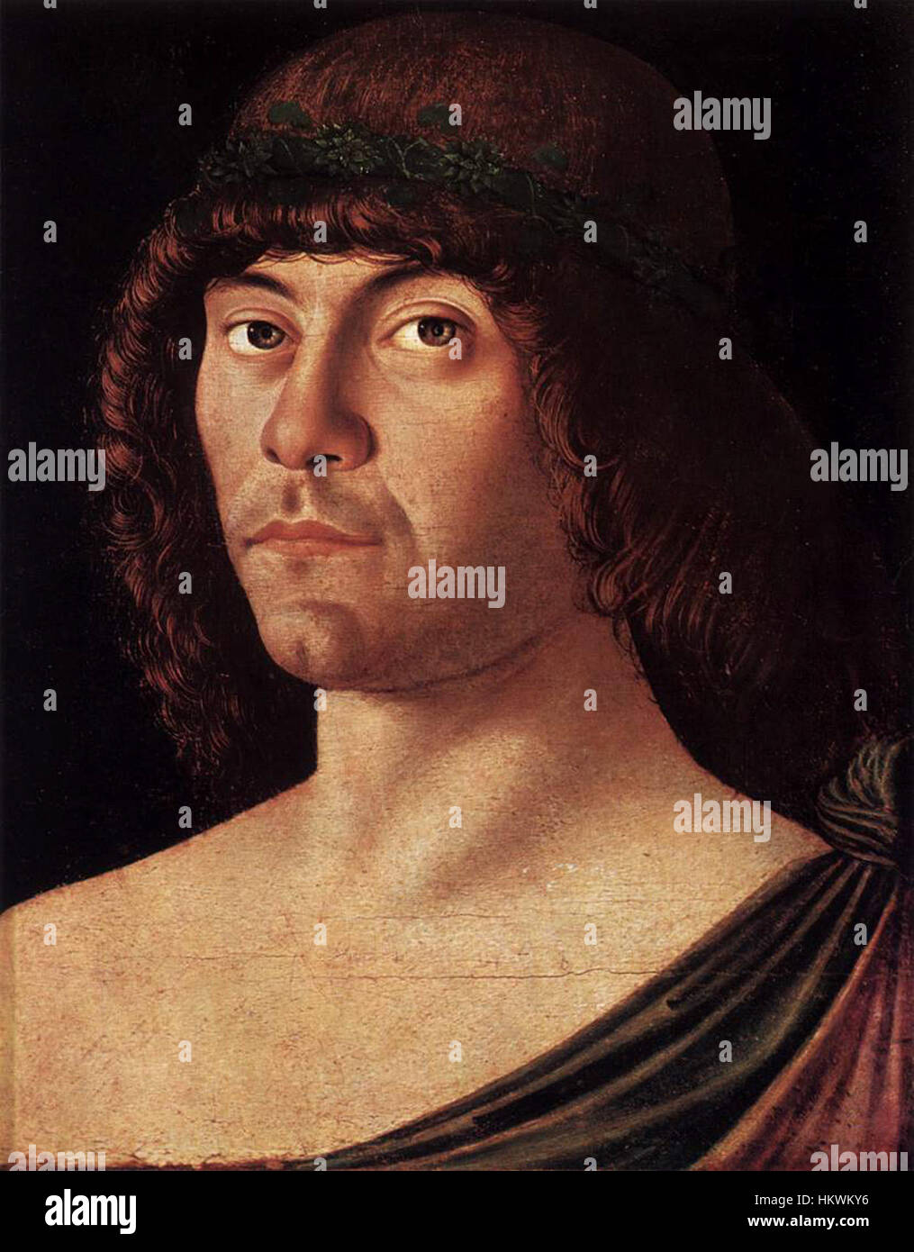 Giovanni Bellini's 'Portrait of a Humanist' depicts a thoughtful figure ...