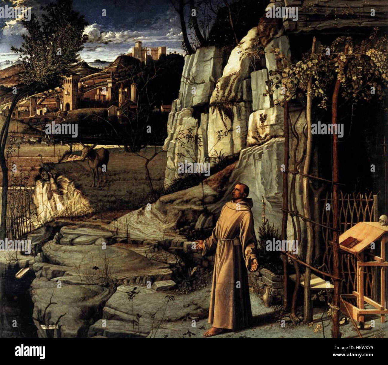 St francis in ecstasy bellini hi-res stock photography and images - Alamy