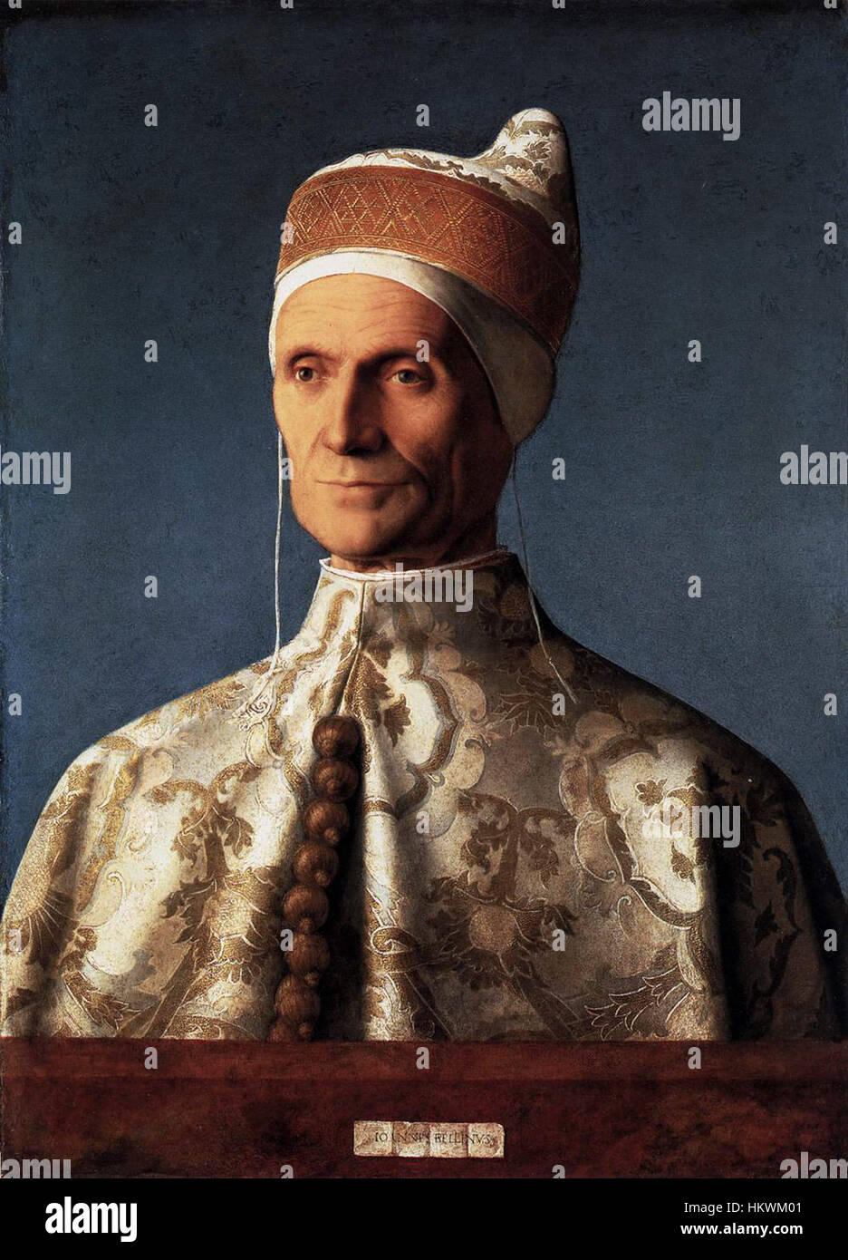 *Giovanni Bellini’s* *Portrait of Doge Leonardo Loredan* depicts the ...