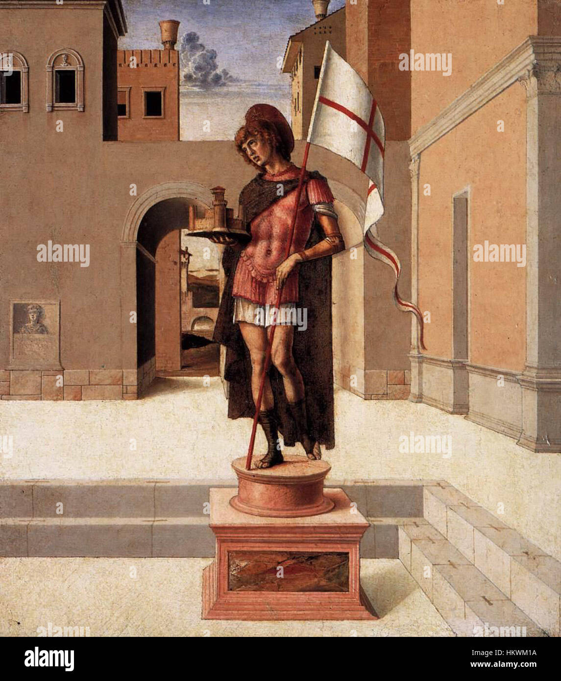 Giovanni Belliniâ€™s 'Pesaro Altarpiece', including its predella ...