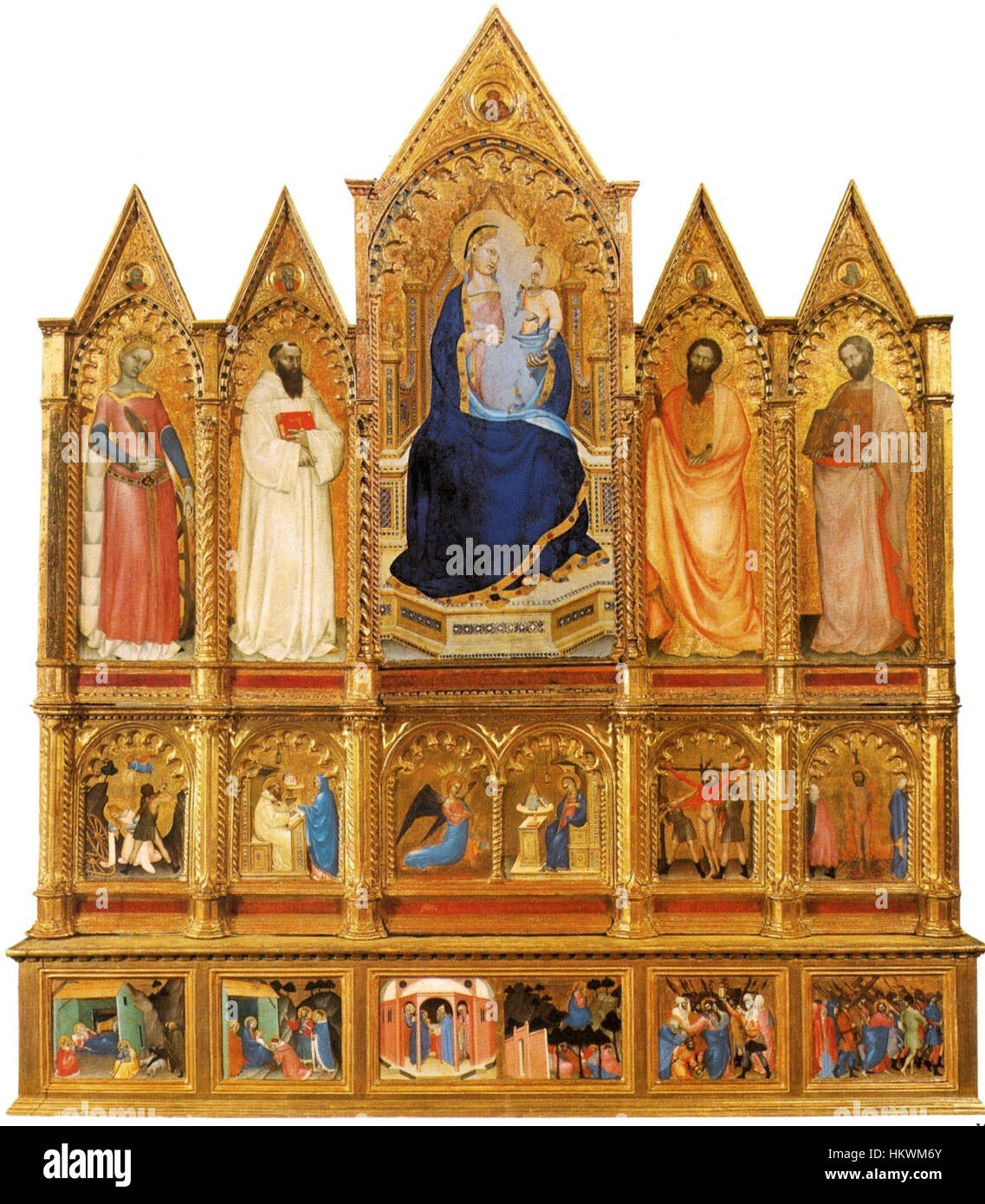 Giovanni da milano painting hi-res stock photography and images - Alamy