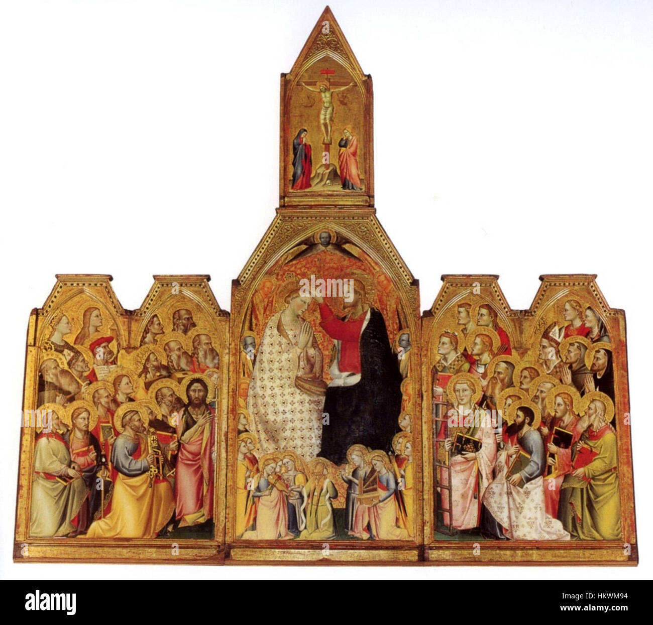 Giovanni del Biondo’s 'Incoronazione della Vergine' is a 14th-century ...