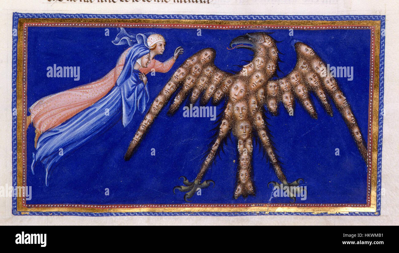 Giovanni di Paolo's 'Paradiso 34 Aquila della Giustizia' features an ...