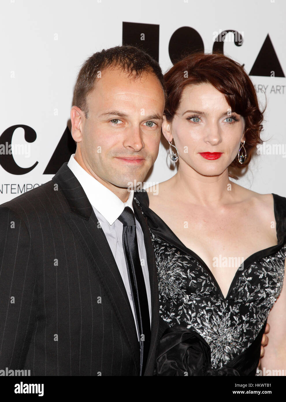 Jonny Lee Miller and his wife, Michele Hicks, attend the Annual MOCA Gala (Museum of ...