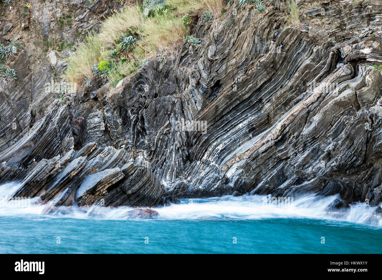Rock formations cinque terre hi-res stock photography and images - Alamy