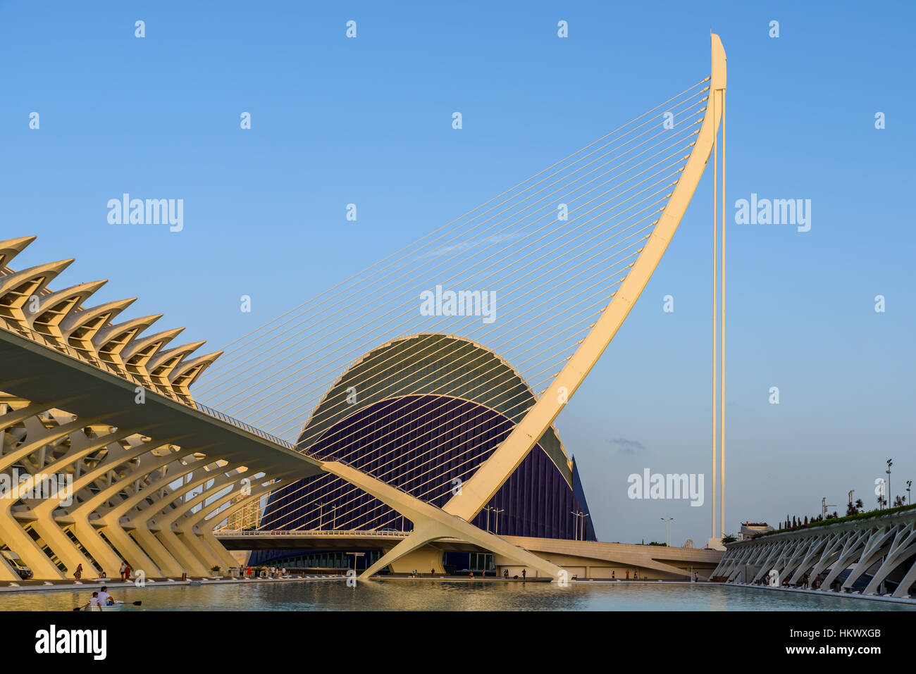 Prince Philip Science Museum and Agora of City of Arts and Sciences is ...