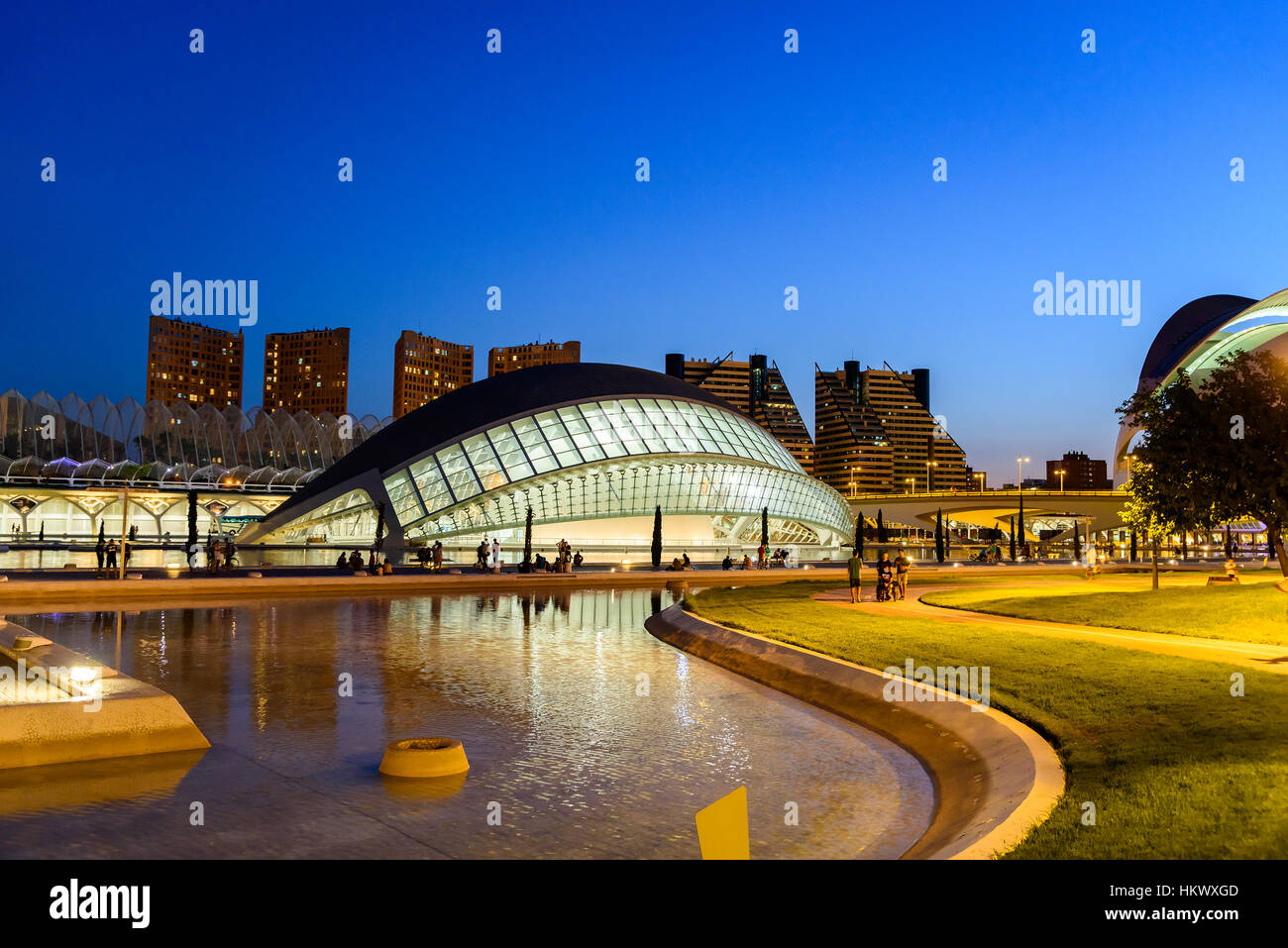 Hemispheric santiago calatrava architecture hi-res stock photography ...