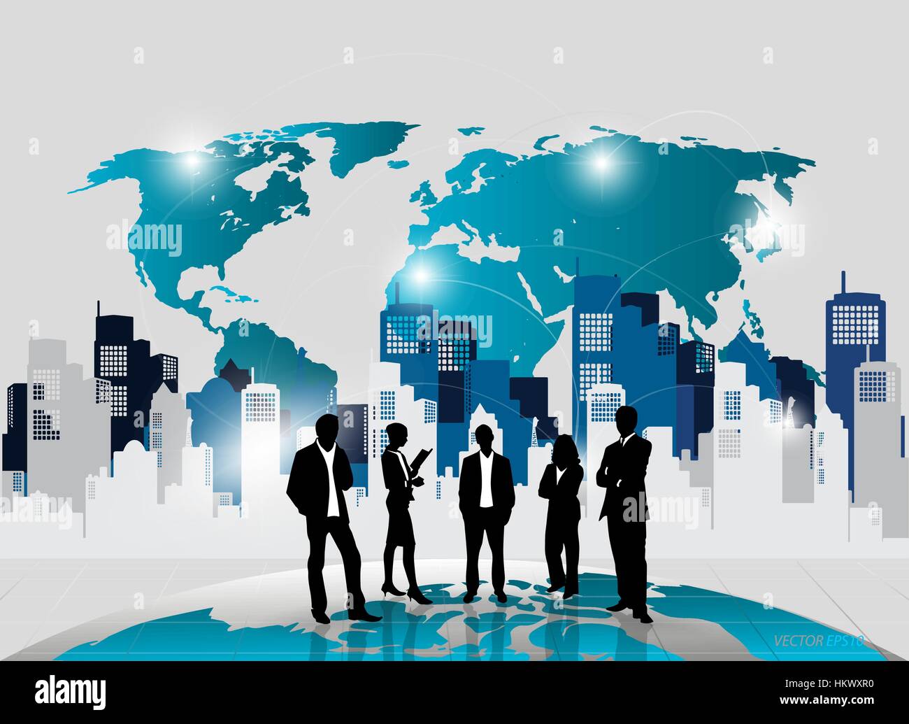 Business Background Vector