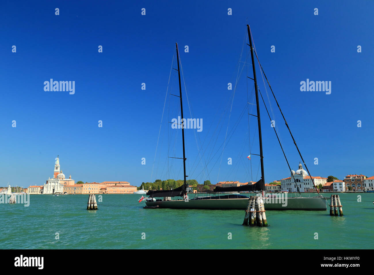 Luxury super sailing yacht Samurai Stock Photo - Alamy