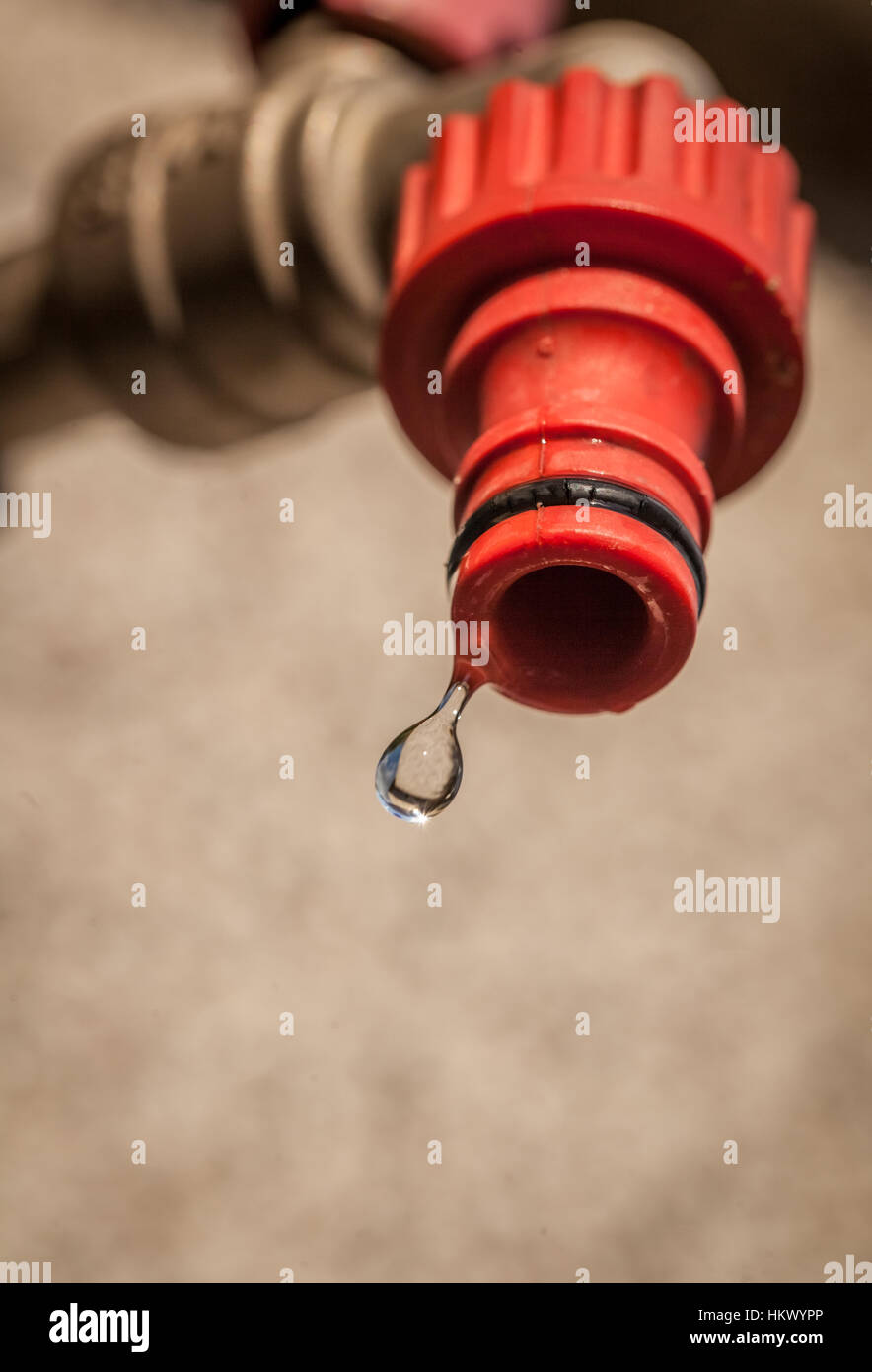 Hose nozzle water drip hi-res stock photography and images - Alamy