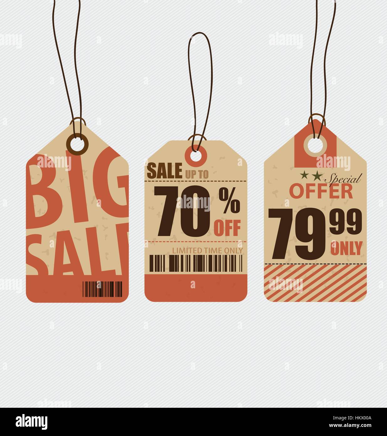 Price tag, sale coupon, voucher. Vintage Style template Design vector ...
