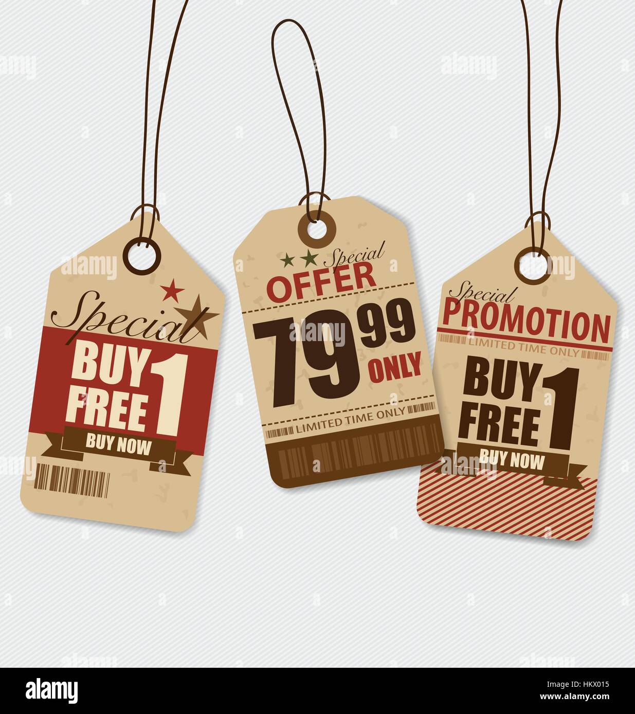 Price tag, sale coupon, voucher. Vintage Style template Design vector ...