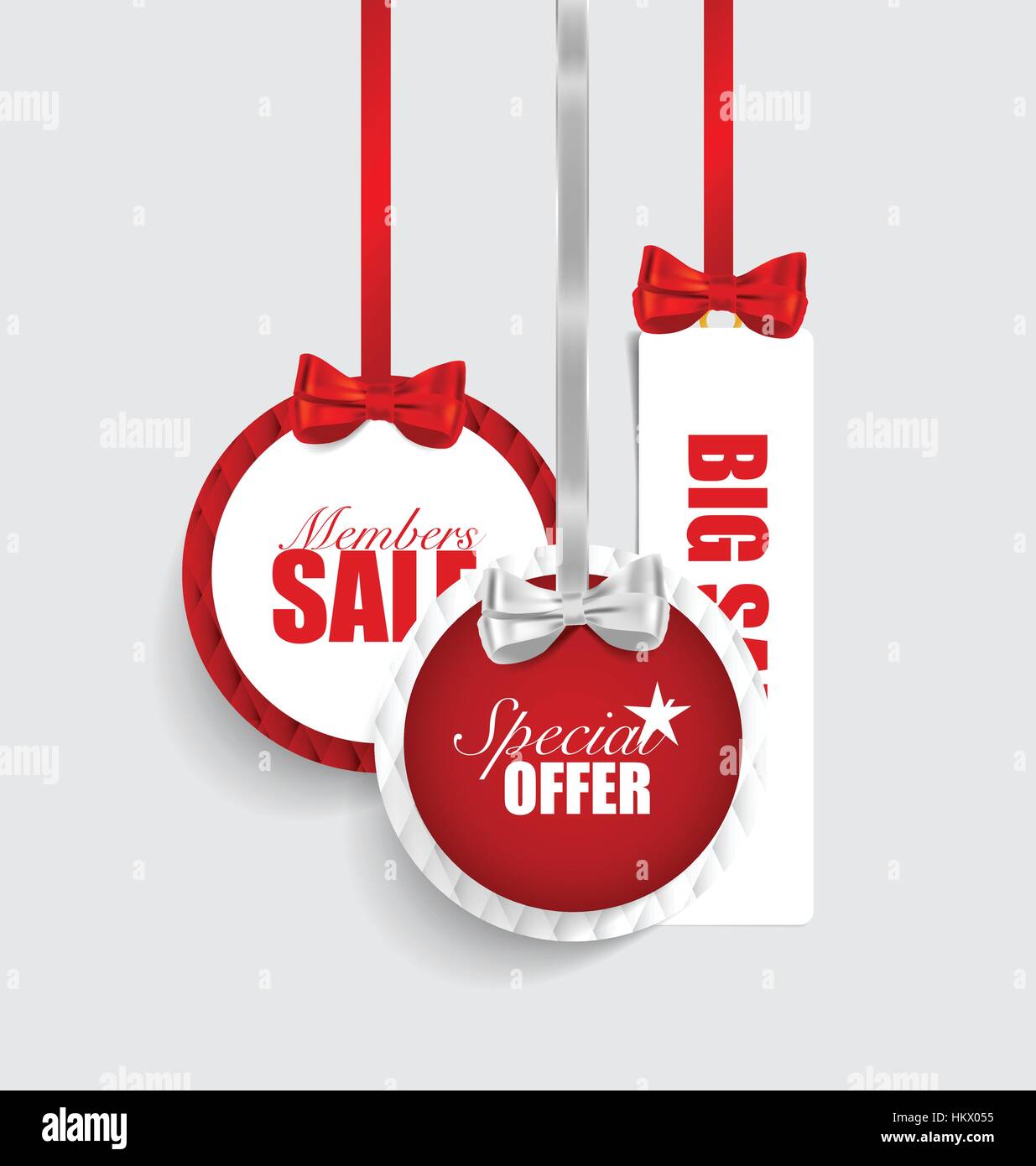 End of year sale savings labels set. Modern Style template Design ...