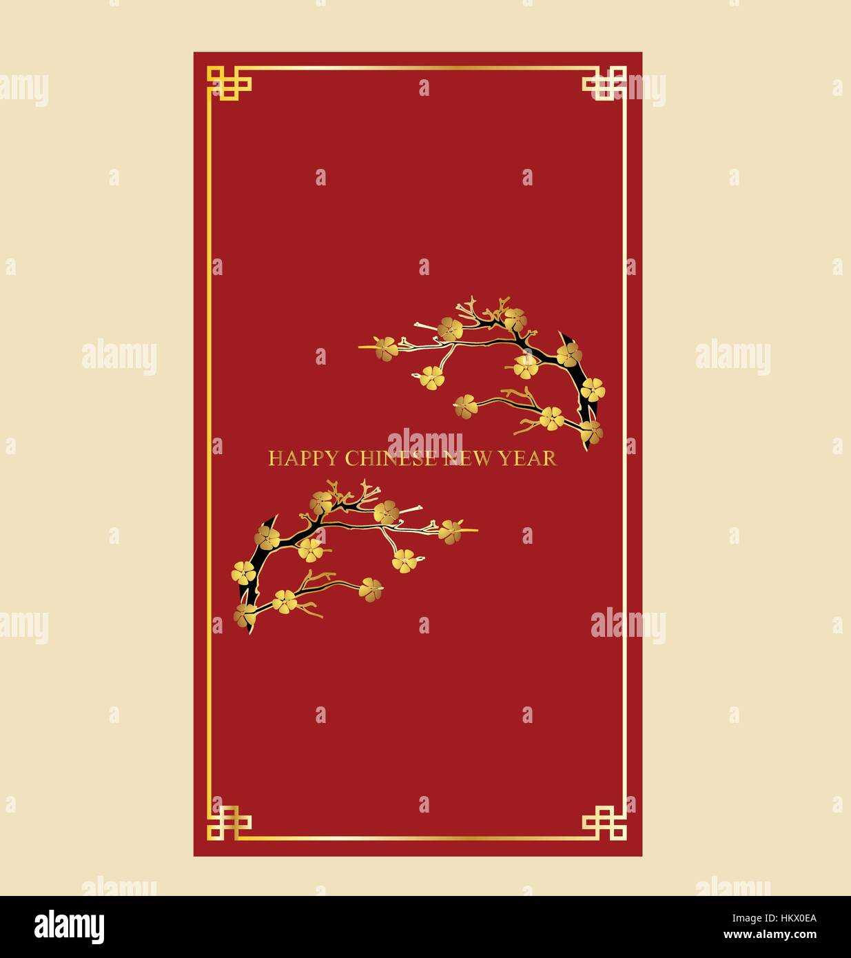 Chinese New Year Money Red Packet (Ang Pau) Design. Vector Illustration ...